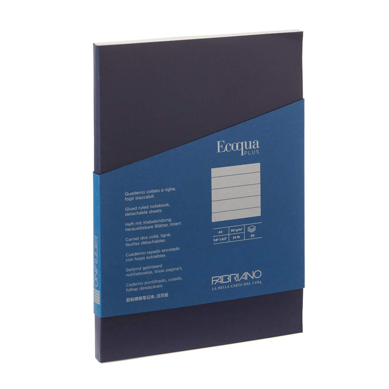 Fabriano® Ecoqua Plus Lined A5 Glue-Bound Notebook | Michaels Fabriano® Ecoqua Plus Lined A5 Glue-Bound Notebook | Michaels
